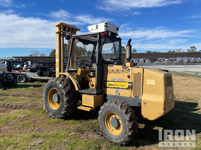 2012 Harlo HP8500 6500 lb 4x4 Rough Terrain Forklift in Beaumont, Texas ...