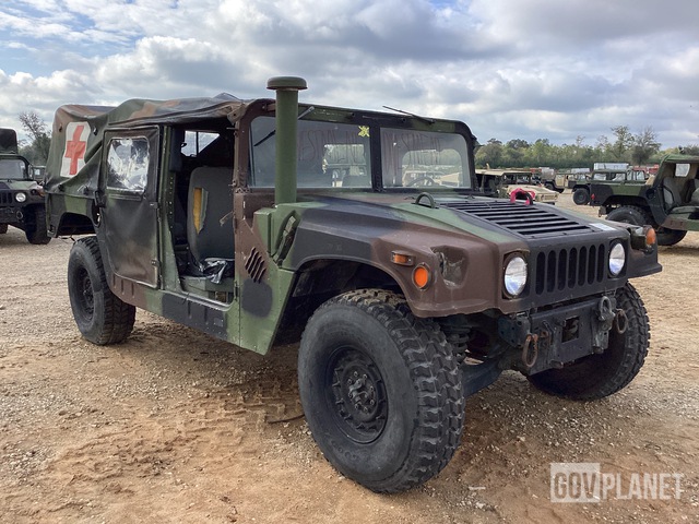 Surplus 2003 AM General M1035A2 HMMWV 4 Door Soft Top w/Truck Body in ...