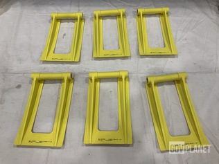 Surplus (6) Aerometals 16P1541-9 Jet Fuel Starter Inlet Door Hinges in ...