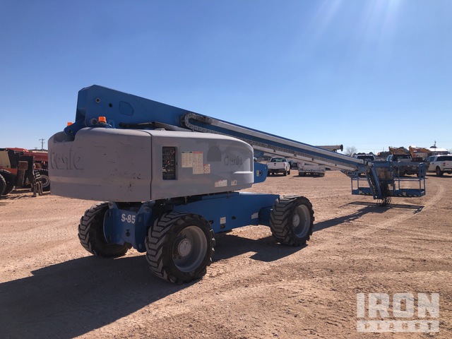2013 Genie S85 4WD Diesel Telescopic Boom Lift in Midland, Texas ...