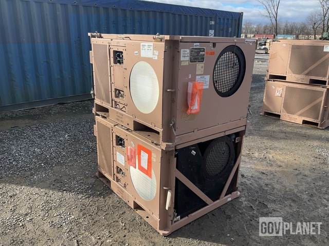 Surplus (2) Keco FDECU-5 Field Deployable Environmental Control Units ...