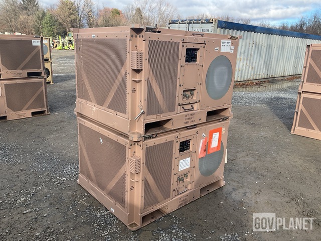 Surplus (2) Keco FDECU-5 Field Deployable Environmental Control Units ...