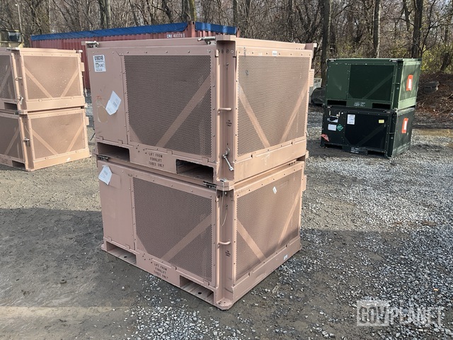 Surplus (2) Keco FDECU-5 Field Deployable Environmental Control Units ...