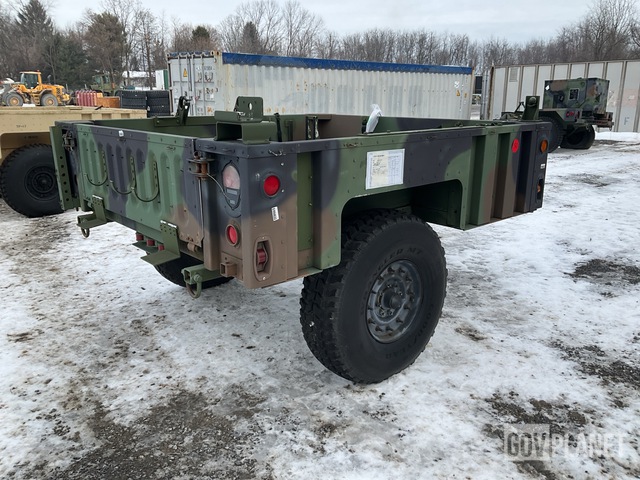 Surplus 1998 US ARMY Tank Automotive Command M1102 Cargo Trailer in ...