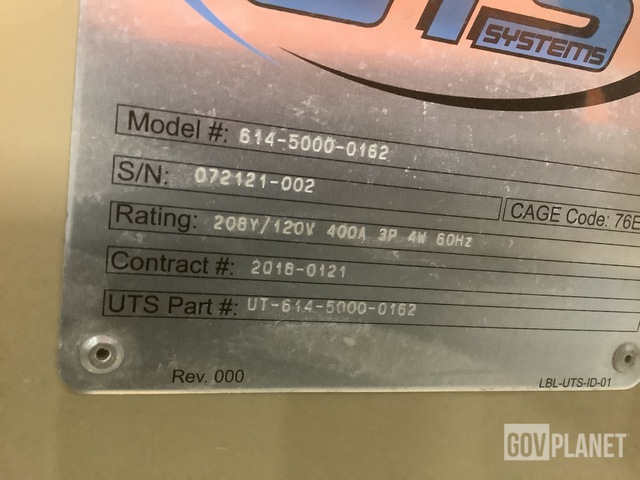 Surplus UTS Systems 614-5000-0162 Power Management Module in North Las ...