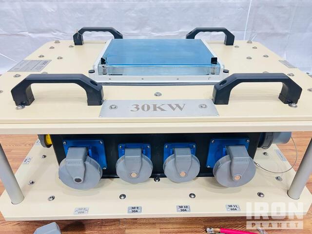 Surplus LEX 30KW Power Distribution Spider Box with Adapter & Pigtail ...