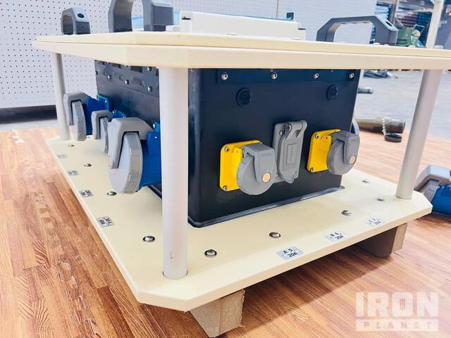 Surplus LEX 30KW Power Distribution Spider Box with Adapter & Pigtail ...