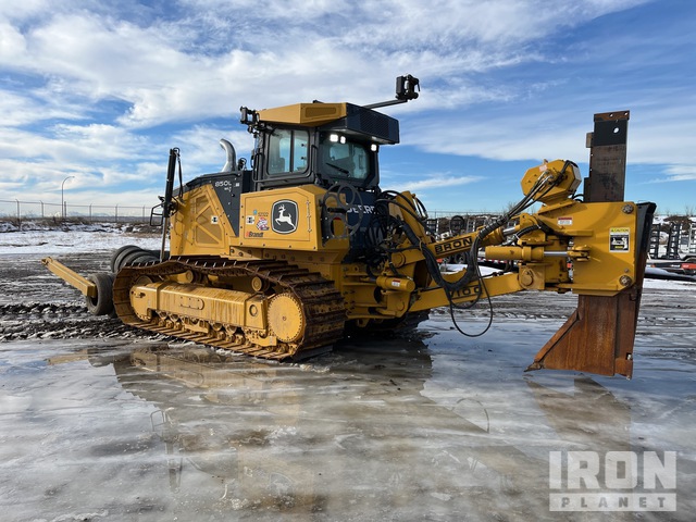 2023 John Deere 850L Cable Plow Crawler Dozer in Calgary, Alberta ...