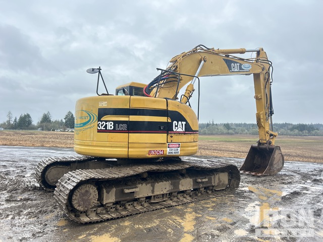 2002 Cat 321B LCR Tracked Excavator in Hillsboro, Oregon, United States ...