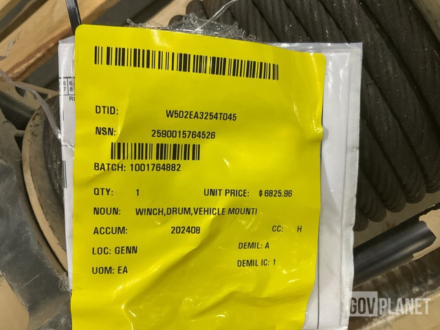 Surplus Simon-Telelect 570065 Drum Winch in Chambersburg, Pennsylvania ...