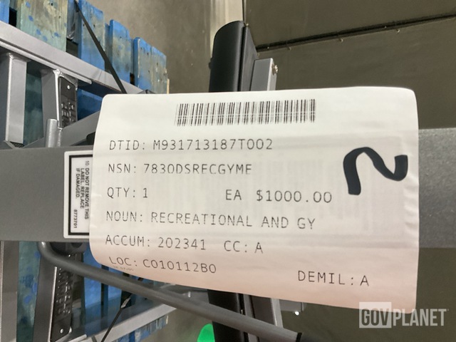 Surplus Hammer Strength PL-CALF Plate-Loaded Seated Calf Raise Machine ...