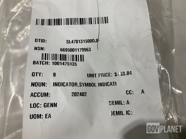 Surplus (8) Assorted Penn Keystone Symbol Indicators in North Las Vegas ...