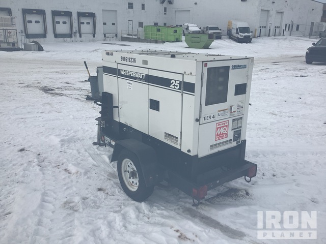 2018 Multiquip DCA25USI4CAN 25 kW Mobile Generator Set in Edmonton ...