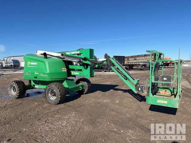 2015 JLG 450AJ 4WD Dual Fuel Articulating Boom Lift in Lincoln ...