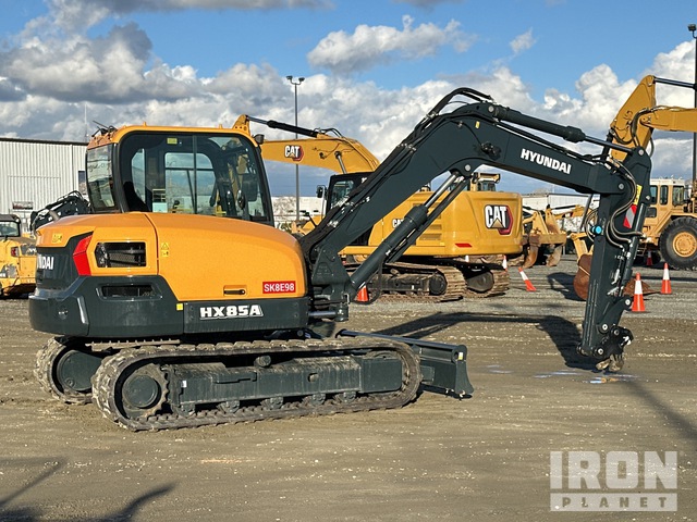 2023 Hyundai HX85A Tracked Excavator (Unused) in Perris, California ...