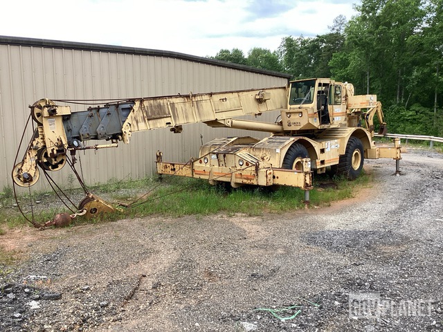 Surplus 1994 Grove RT745 Rough Terrain Crane in Newnan, Georgia, United ...