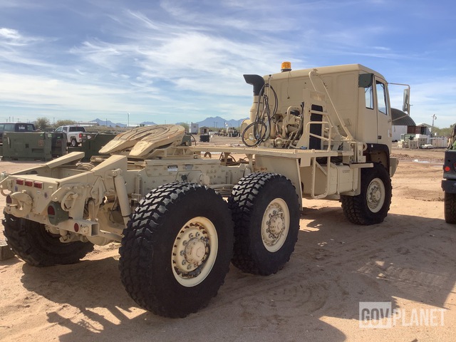 Surplus 2001 BAE Systems M1088A1 MTV 6x6 Tractor Truck in Red Rock ...