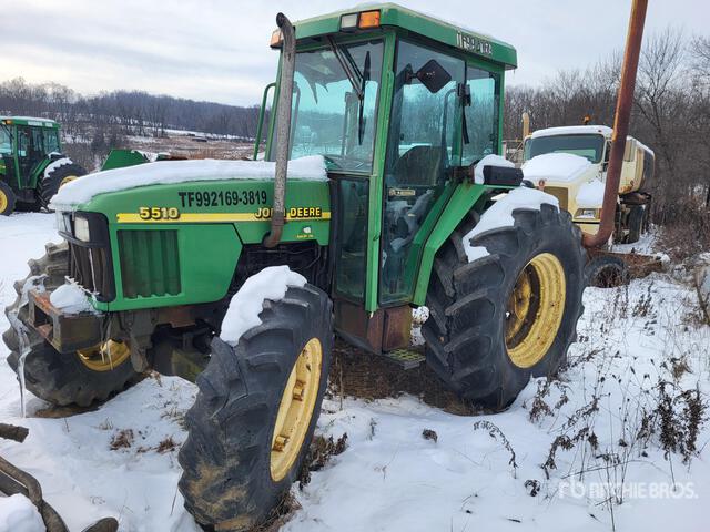 1998 John Deere 5510 4WD Tractor (Inoperable) in York, Pennsylvania ...