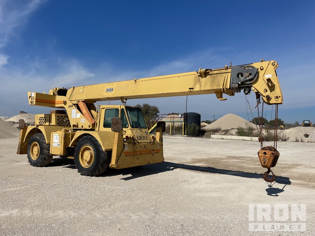 1996 Grove RT58D 20 ton 4x4 Rough Terrain Crane in Hondo, Texas, United ...