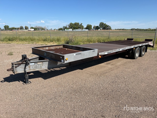 2024 Homemade 25 ft T/A Equipment Trailer | Ritchie Bros. Auctioneers