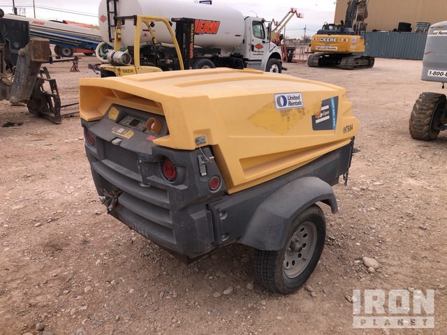 2017 Atlas Copco XAS185KD7 PE T4F Mobile Air Compressor in Carlsbad ...