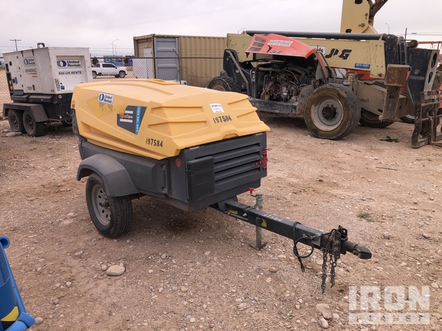 2017 Atlas Copco XAS185KD7 PE T4F Mobile Air Compressor in Carlsbad ...