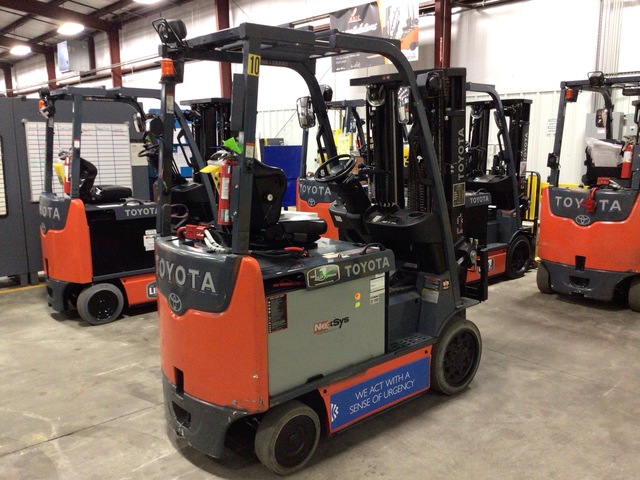 2019 Toyota 8FBCHU25 Electric Forklift in Belden, Mississippi, United ...