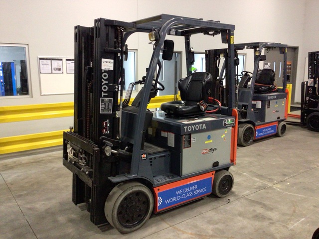 2019 Toyota 8FBCHU25 Electric Forklift in Belden, Mississippi, United ...