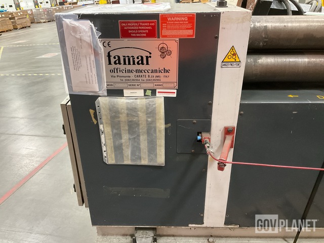 Famar A312 10/4 Bending Machine in Chambersburg, Pennsylvania, United ...