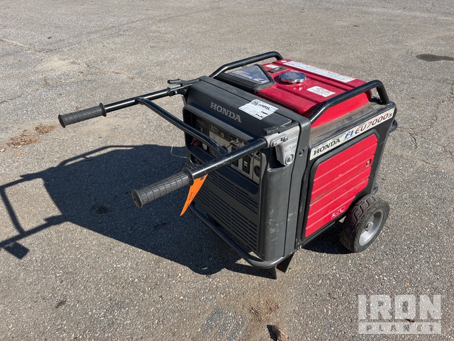 Honda EU7000IS 7 kW Mobile Portable Generator Set in North Franklin ...