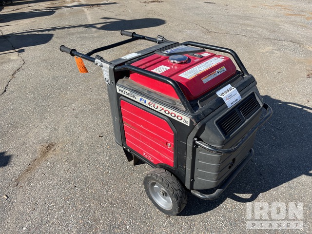 Honda EU7000IS 7 kW Mobile Portable Generator Set in North Franklin ...