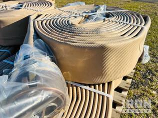 Quantity of (10) 4 in x 50 ft Lay Flat Fuel/Water Segment Hose (Unused ...