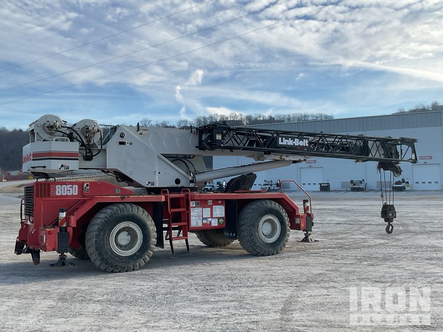 2005 Link-Belt RTC-8050 50 ton 4x4 Rough Terrain Crane in Wilder ...