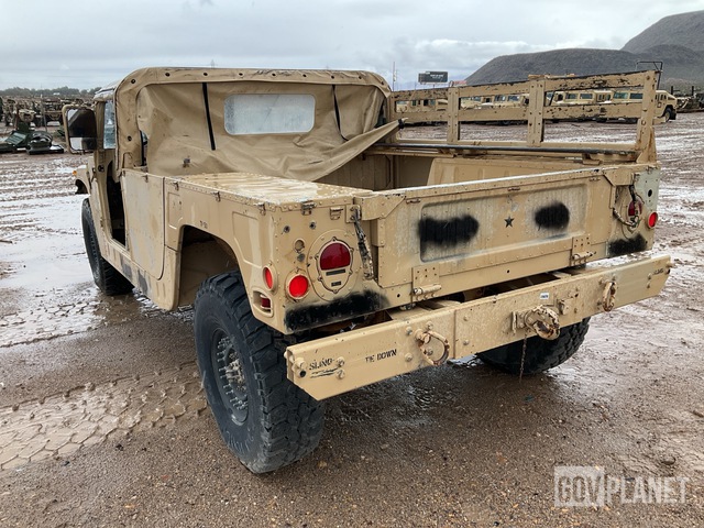 Surplus 2005 AM General M1097R1 HMMWV 2 Door Soft Top w/Truck Body in ...
