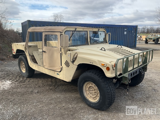 Surplus AM General M1097 HMMWV 4 Door Soft Top w/Truck Body in ...