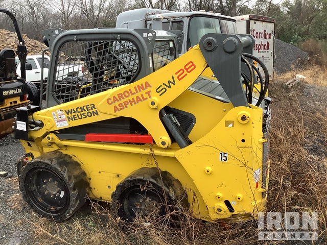 2016 (unverified) Wacker Neuson SW28 Skid Steer Loader (Inoperable) in ...