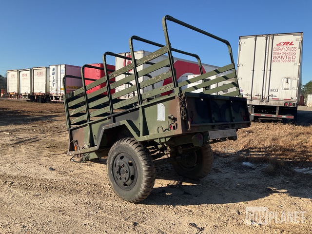 Surplus US ARMY Tank Automotive Command M105A2 Cargo Trailer in ...