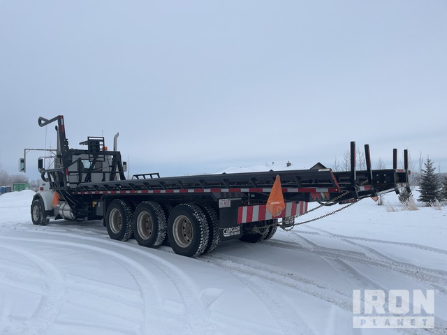 2005 Kenworth T800 Wide Hood 8x6 Bale Picker Bale Wagon in St Paul ...