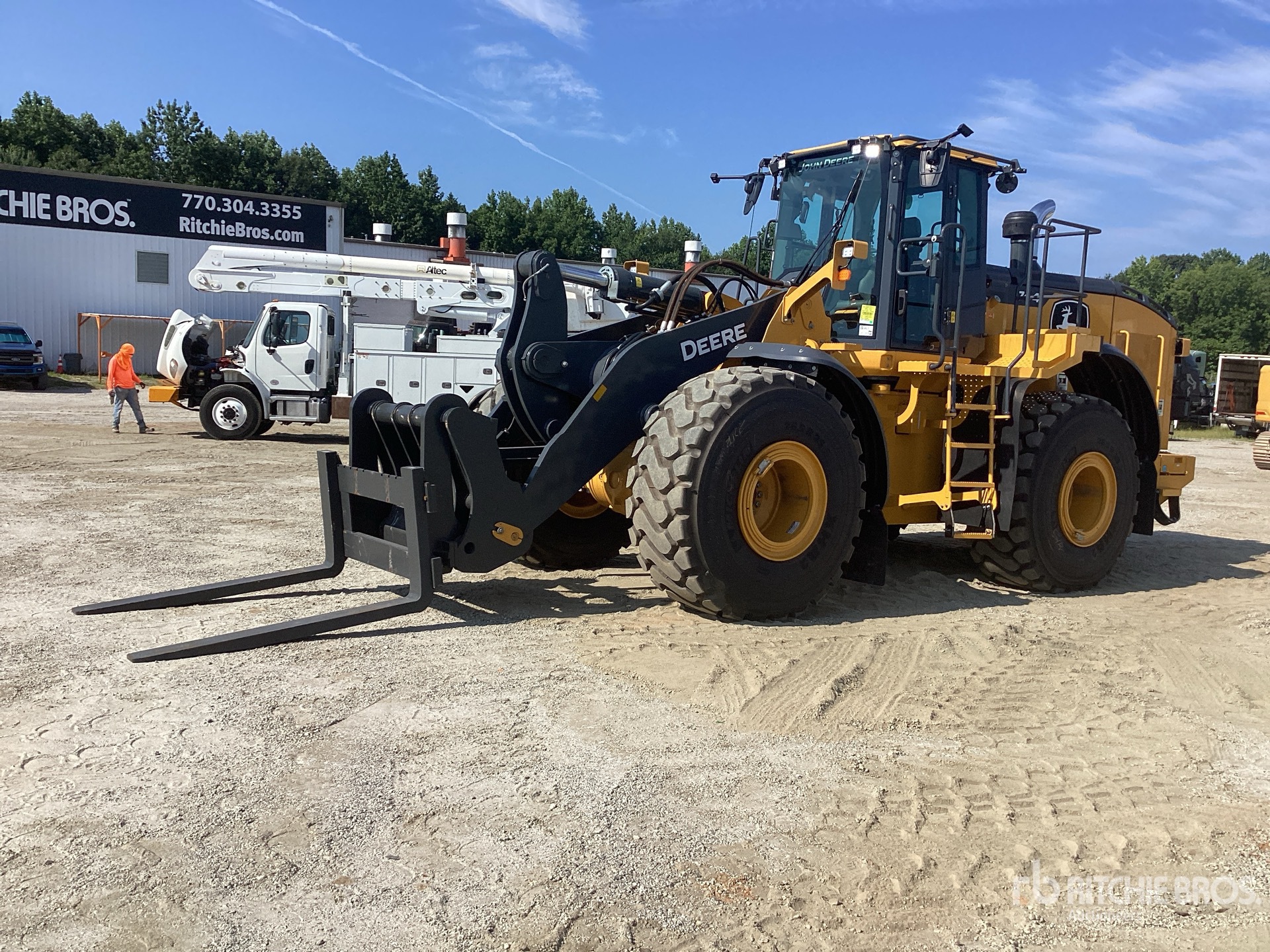 2024 John Deere 744P Wheel Loader (Unused) | Ritchie Bros. Auctioneers