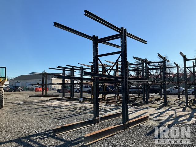 Quantity of (10) Double Sided 3 Tier Storage Racks in New Castle ...