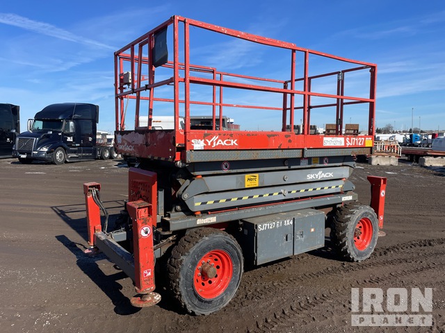 2014 Skyjack SJ7127 RT Dual Fuel 4x4 Scissor Lift in Bolton, Ontario ...