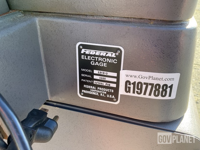 Surplus Federal Products 136B-3 Electronic Gage in Butner, North ...
