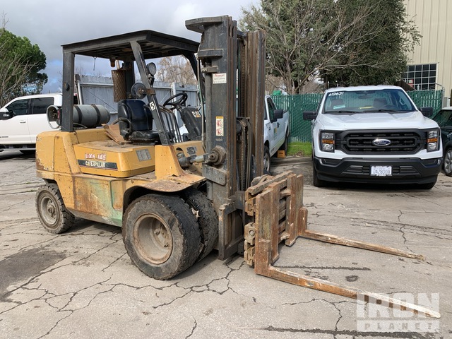 2003 Cat GP40K 7600 lb Pneumatic Tire Forklift in Paso Robles ...