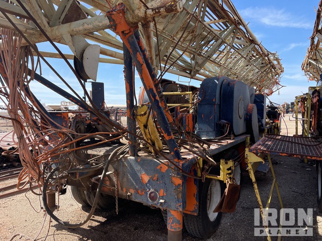 Franks 300 Series Well Service Rig (Inoperable) in Abilene, Texas ...