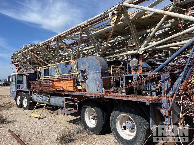 Franks 300 Series Well Service Rig (Inoperable) in Abilene, Texas ...