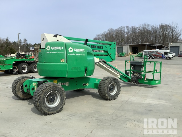 2015 JLG 450A SII 4WD Dual Fuel Articulating Boom Lift in Colfax, North ...