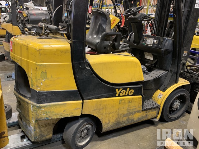 2008 Yale GLC070VXNVSE088 5000 lb Cushion Tire Forklift in Vernon ...