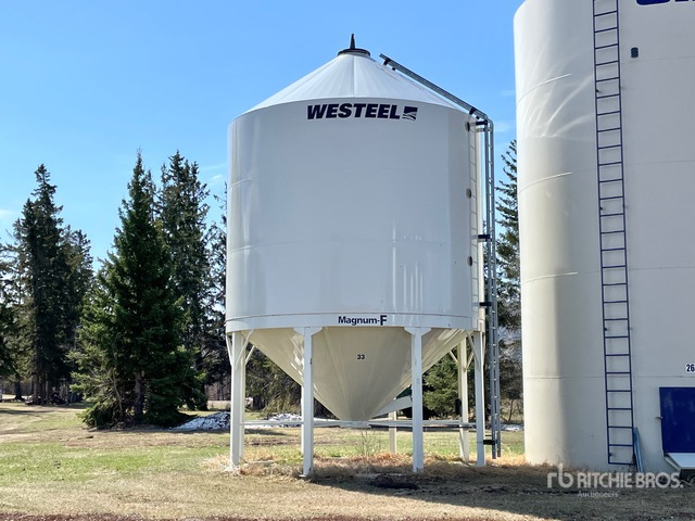 2019 Westeel 1612 Magnum F +/- 100 ton Smooth Wall Hopper Grain Bin ...