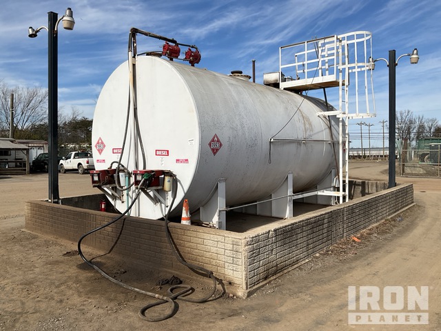 Dunn Industries Inc 13000 gal Skid Mounted Steel Fuel Tank in Sterling ...