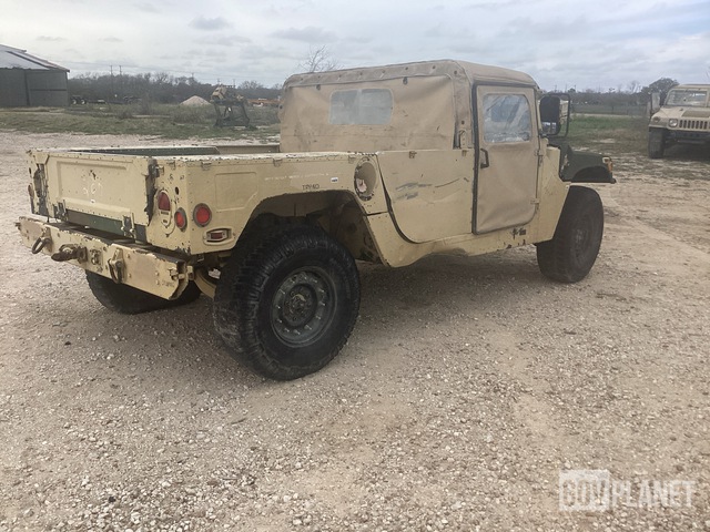 Surplus 1994 AM General M1097A1 HMMWV 2 Door Soft Top w/Truck Body in ...